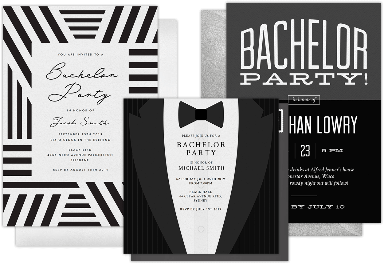 Bachelors Party Invitation Template Free Resume Templates