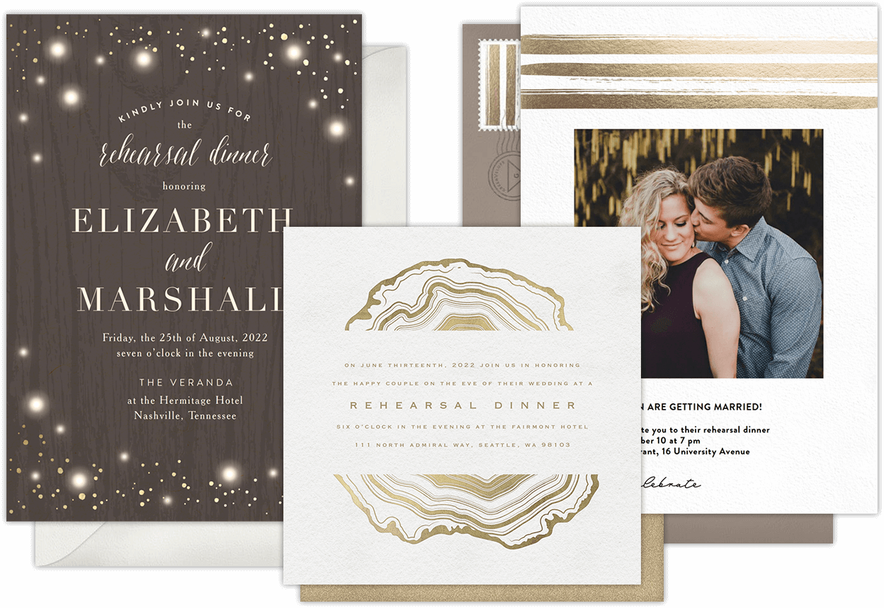 Email Online Rehearsal Dinner Invitations That WOW Greenvelope